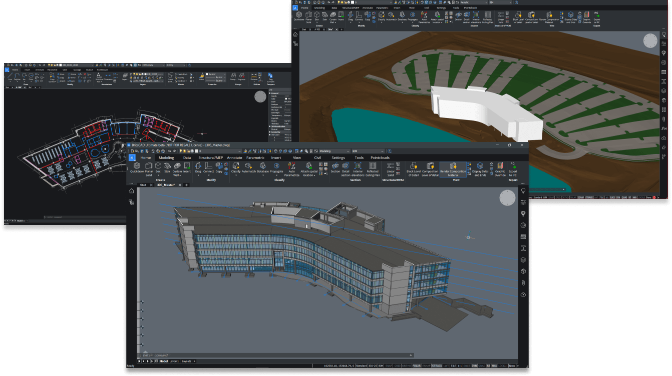BricsCAD All in One Perpetual License - Official Bricsys Dubai/UAE