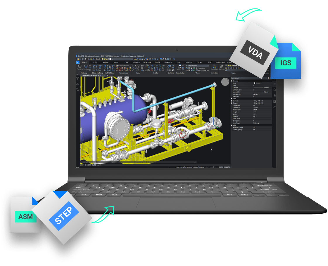 BricsCAD All in One Perpetual License - Official Bricsys Dubai/UAE